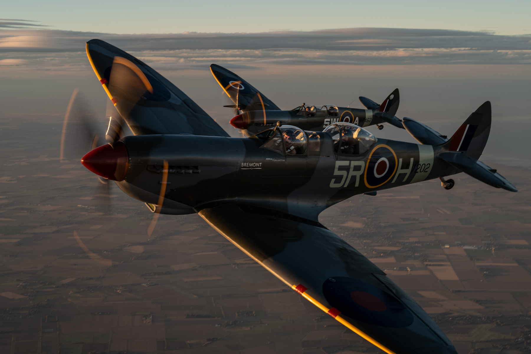 Spitfire PV202 History - Aerial Collective Aircraft