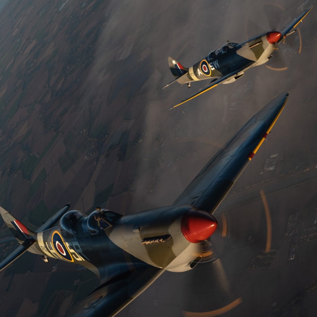 Spitfire Flights Duxford - Vintage Warbird Experiences - Aerial Collective