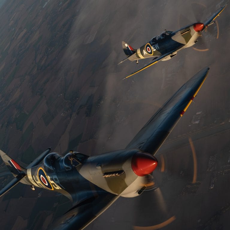 Fly In A Spitfire - Duxford Spitfire Flights - Formation And Tailchase ...