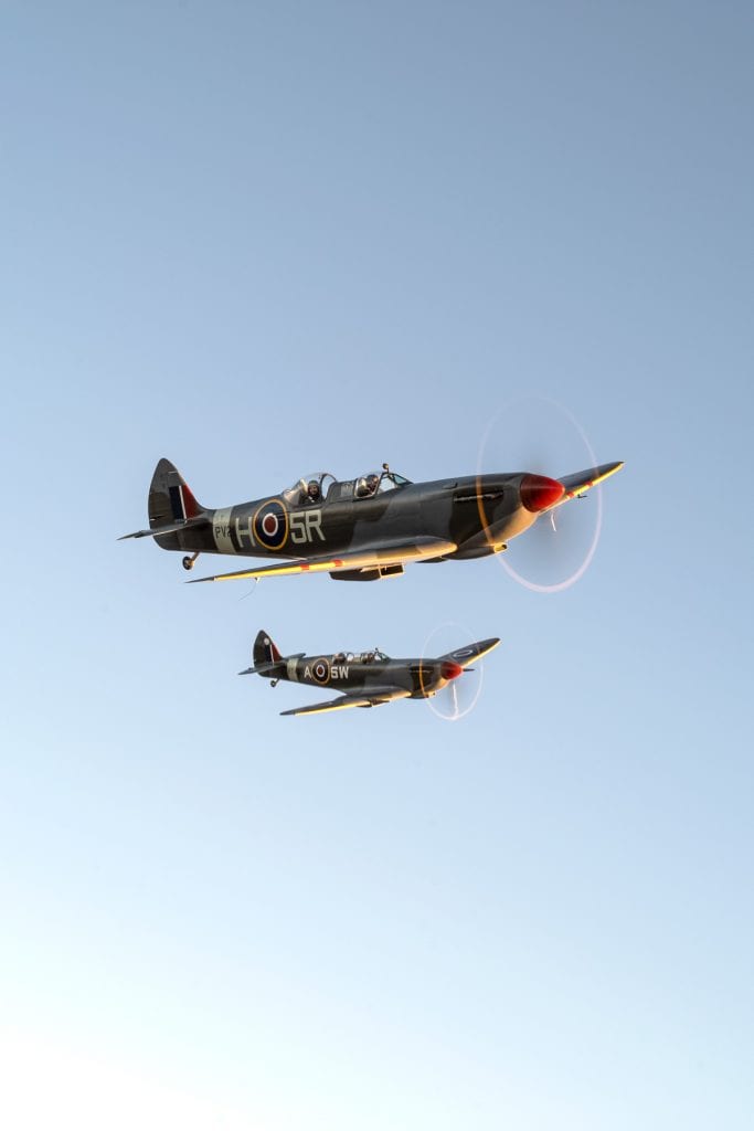 Spitfire Flights Duxford - Vintage Warbird Experiences - Aerial Collective