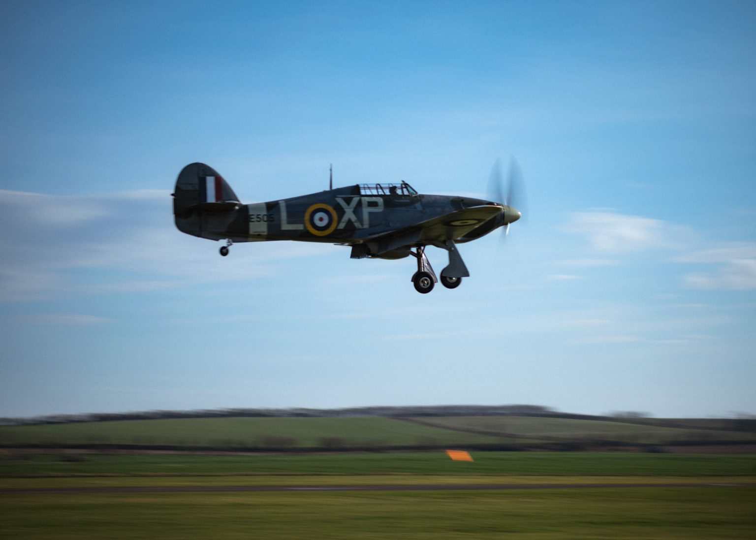 Fly in a Hurricane from IWM Duxford | Two-seat Hurricane