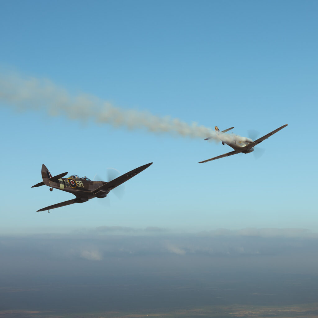 Fly In A Spitfire - Formation And Tailchase Flight Experiences