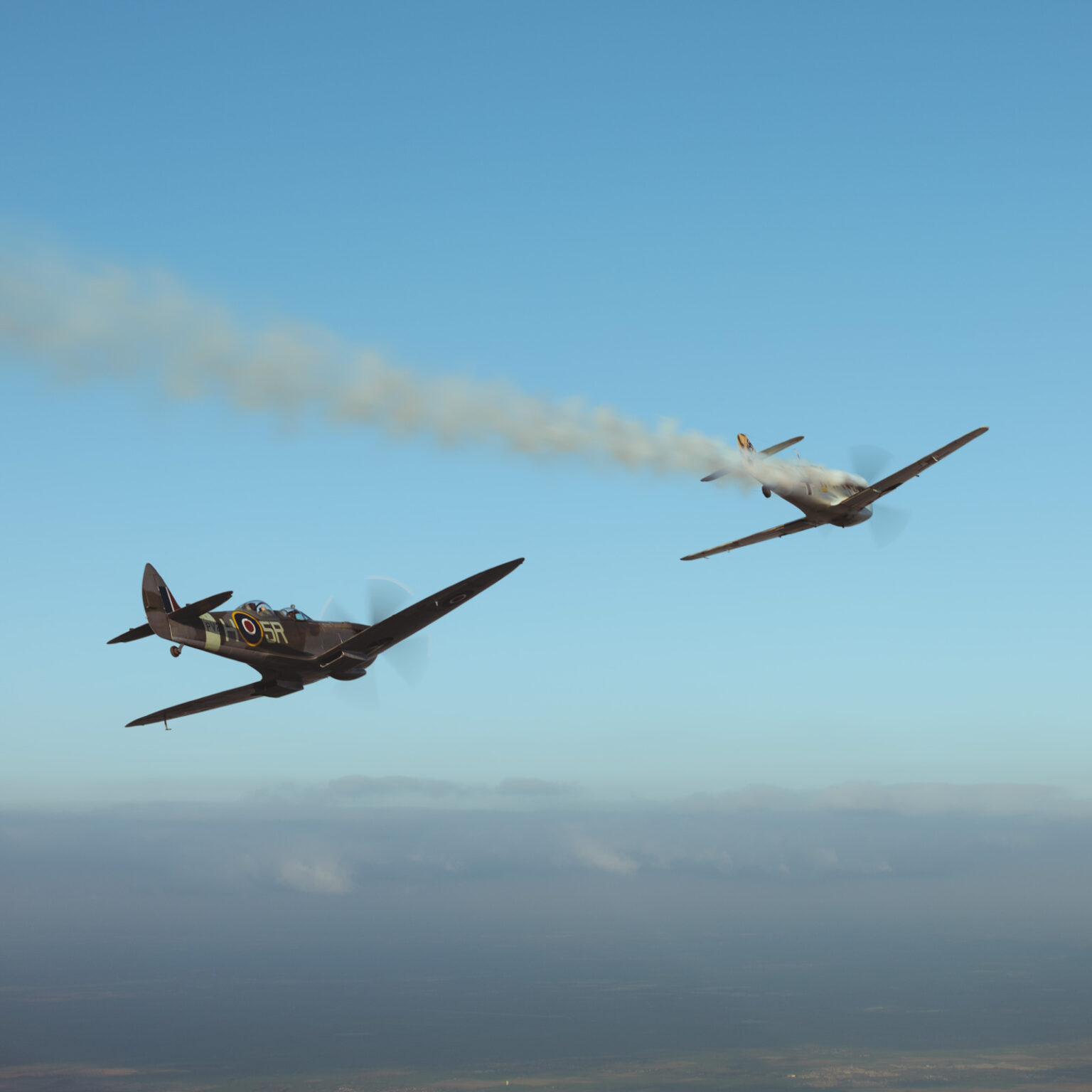 Fly In A Spitfire - Formation And Tailchase Flight Experiences