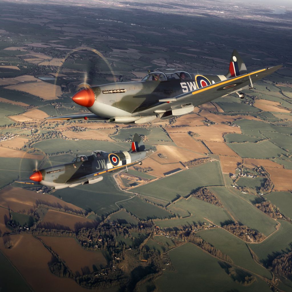 Fly In A Spitfire from IWM Duxford | Two-Seat Spitfire
