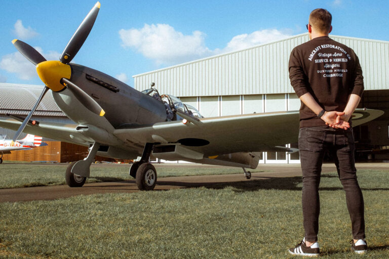 Fly In A Spitfire from IWM Duxford | Two-Seat Spitfire